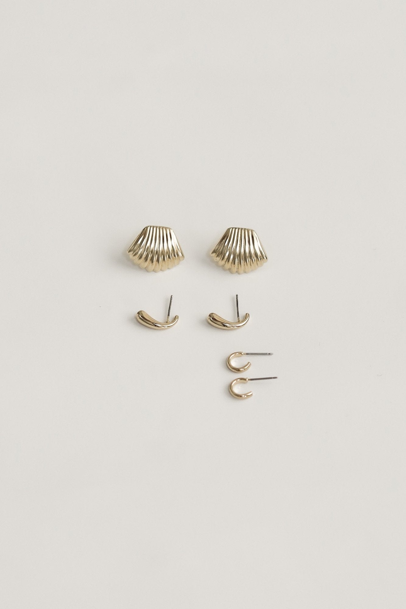Ava Stacker Earrings | Everyday 14k Gold-Plated | A.B. ELLIE