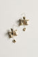 Magnolia Gold Stem Earrings | Bridal Floral Stem Earrings | A.B. ELLIE