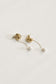 Oryann Pearl Chain Strand Bridal Earrings | Sculptural Bridal Strands ...