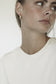 Oryann Pearl Chain Strand Bridal Earrings | Sculptural Bridal Strands ...
